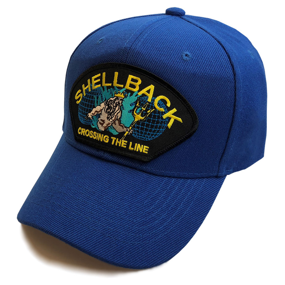 Navy Shellback Crossing the Line - Special Edition Royal Blue Hat