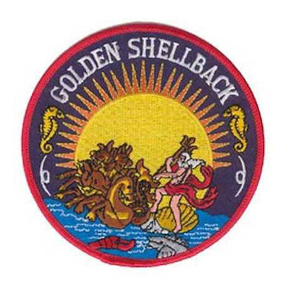 U.S. Navy Golden Shellback Patch