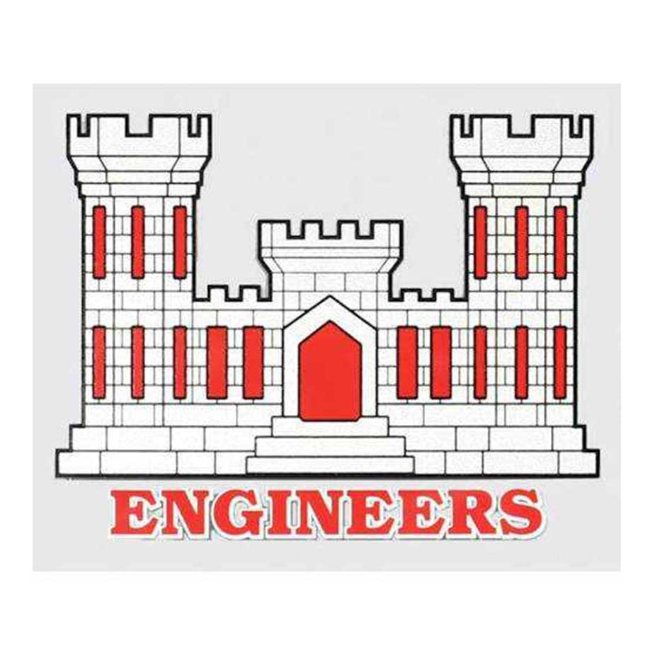 Engineers Castle Decal