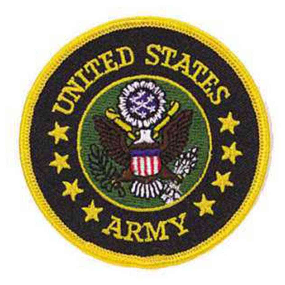 Round Army Logo Patch | Army Emblem Logo Round Collectors Patch