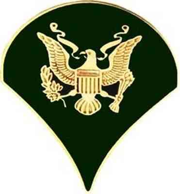 Army Specialist Rank 4 Pin | Army Pins | Army SP4 Specialist Rank Pin